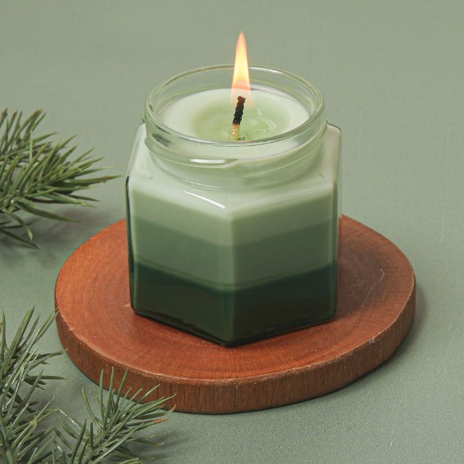 Frosted Fir Layered Candle Project | Bramble Berry