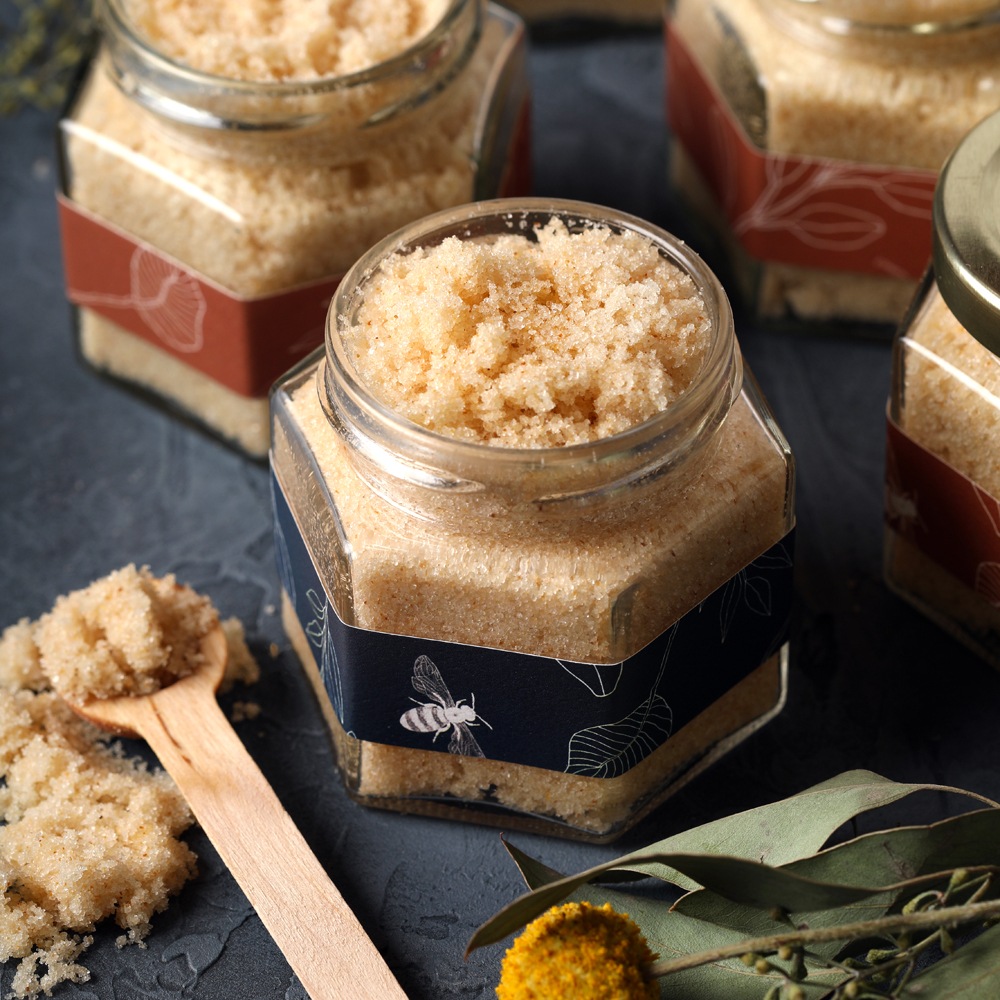 Lemon Honey Sugar Scrub Project | Bramble Berry
